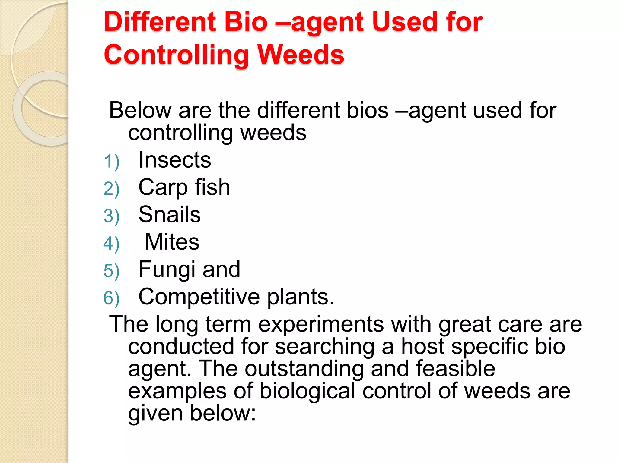 9.biological control agents By Allah Dad Khan | PPTX