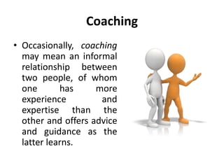 Coaching individual OD interventions - Organizational Change and ...