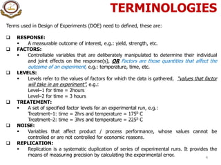 9. design of experiment | PDF