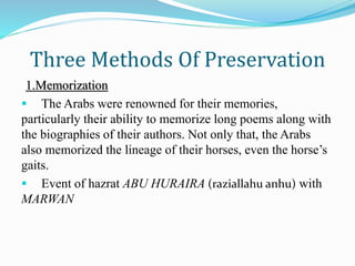 hadith sciences(mine) | PPTX