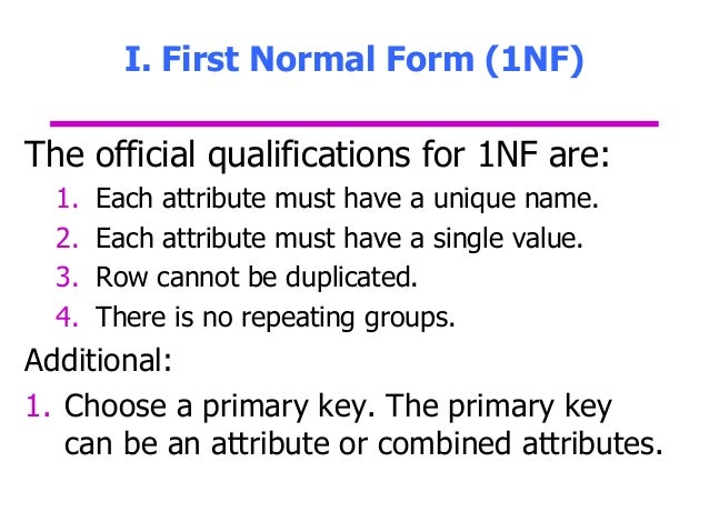 1nf 2nf 3nf Bcnf With Example Pdf