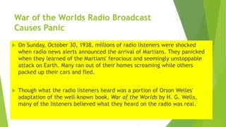 Learning about Radio Reports | PPTX