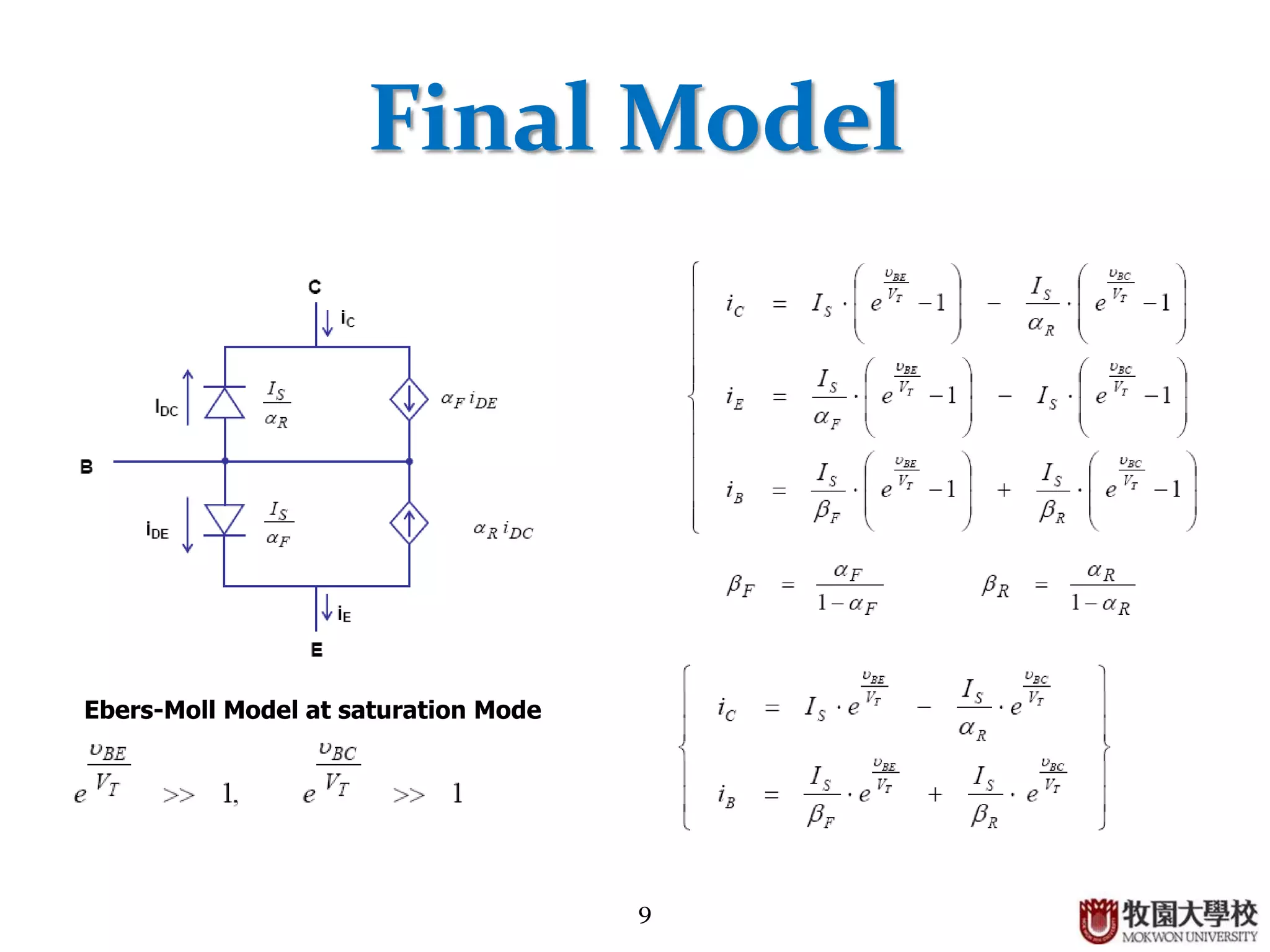BJT - Model | PPTX