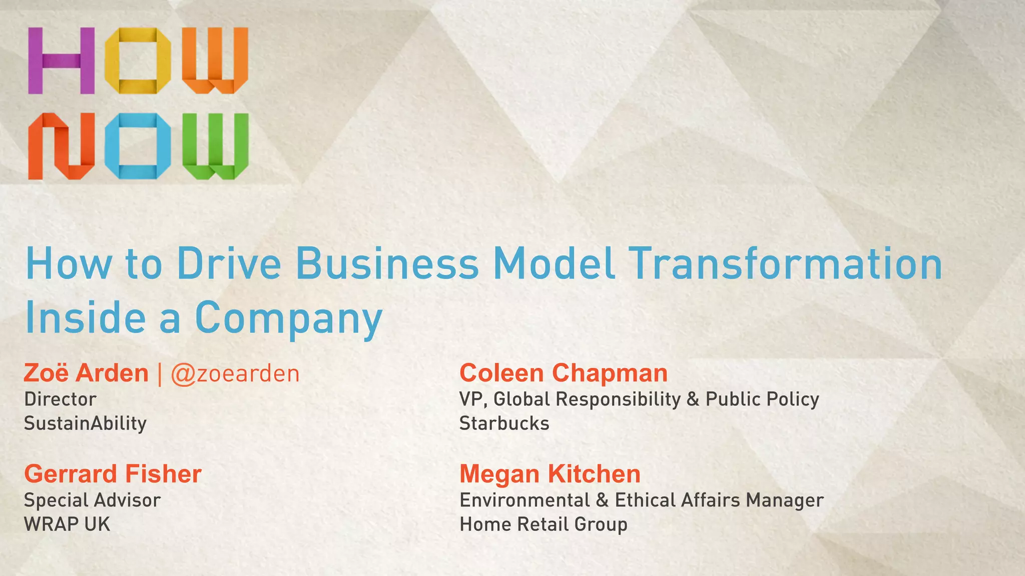 How to Drive Business Model Transformation Inside a Company | PDF