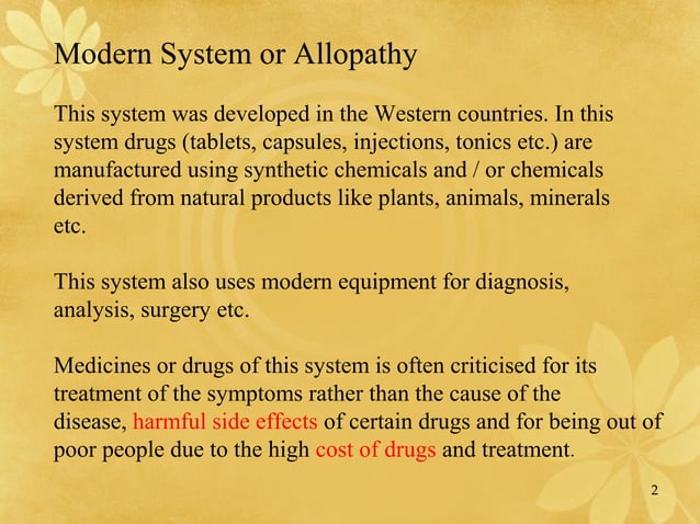 TRADITIONAL SYSTEM OF MEDICATION (TSM) | PPT