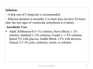 9. drugs used in critical | PPSX
