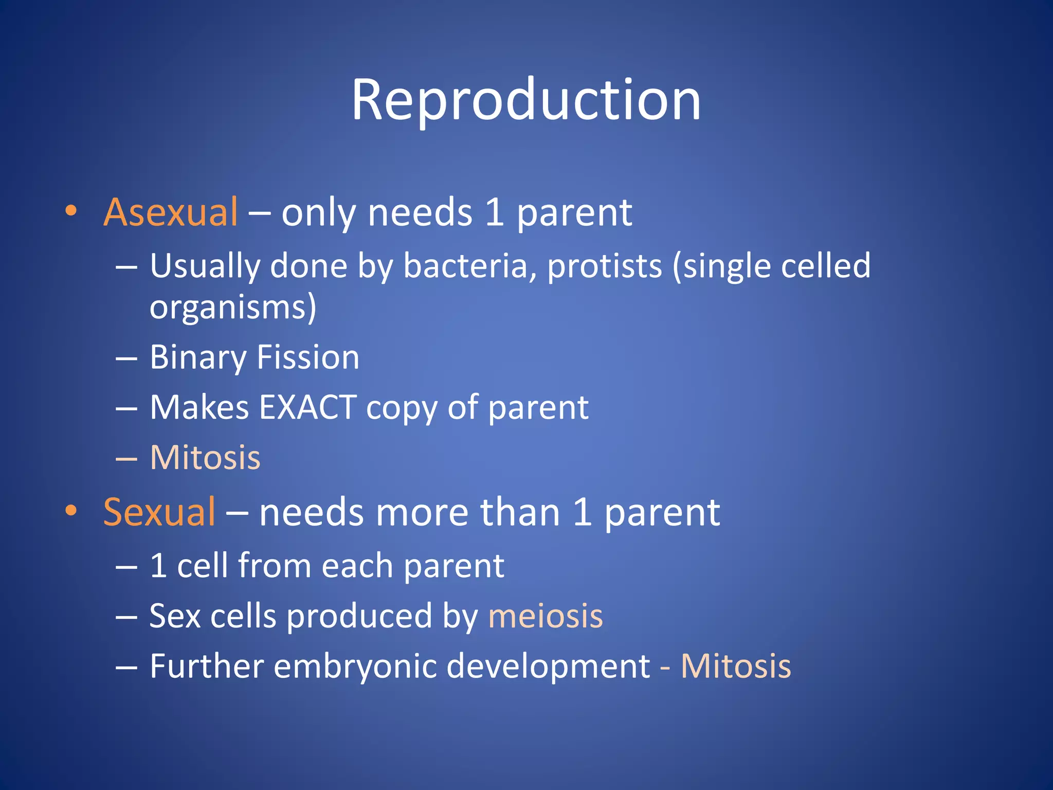 DNA Replication, Mitosis, Meiosis, and Cell Cycle | PPT