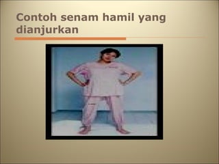 9. senam hamil | PPT