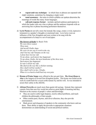 Afro-Asian Literature (9 of 16) | DOC