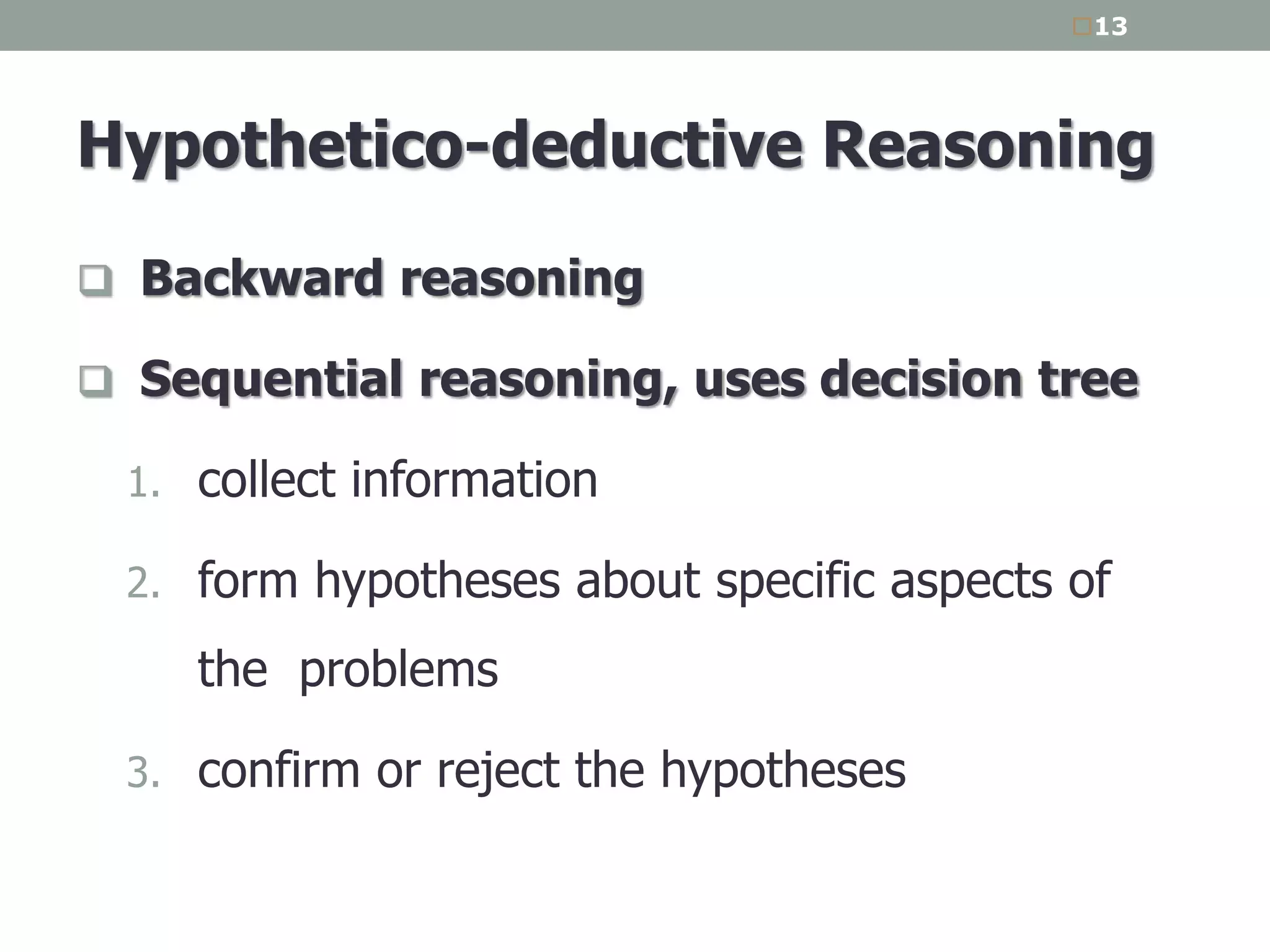 Clinical reasoning in physiotherapy | PPTX