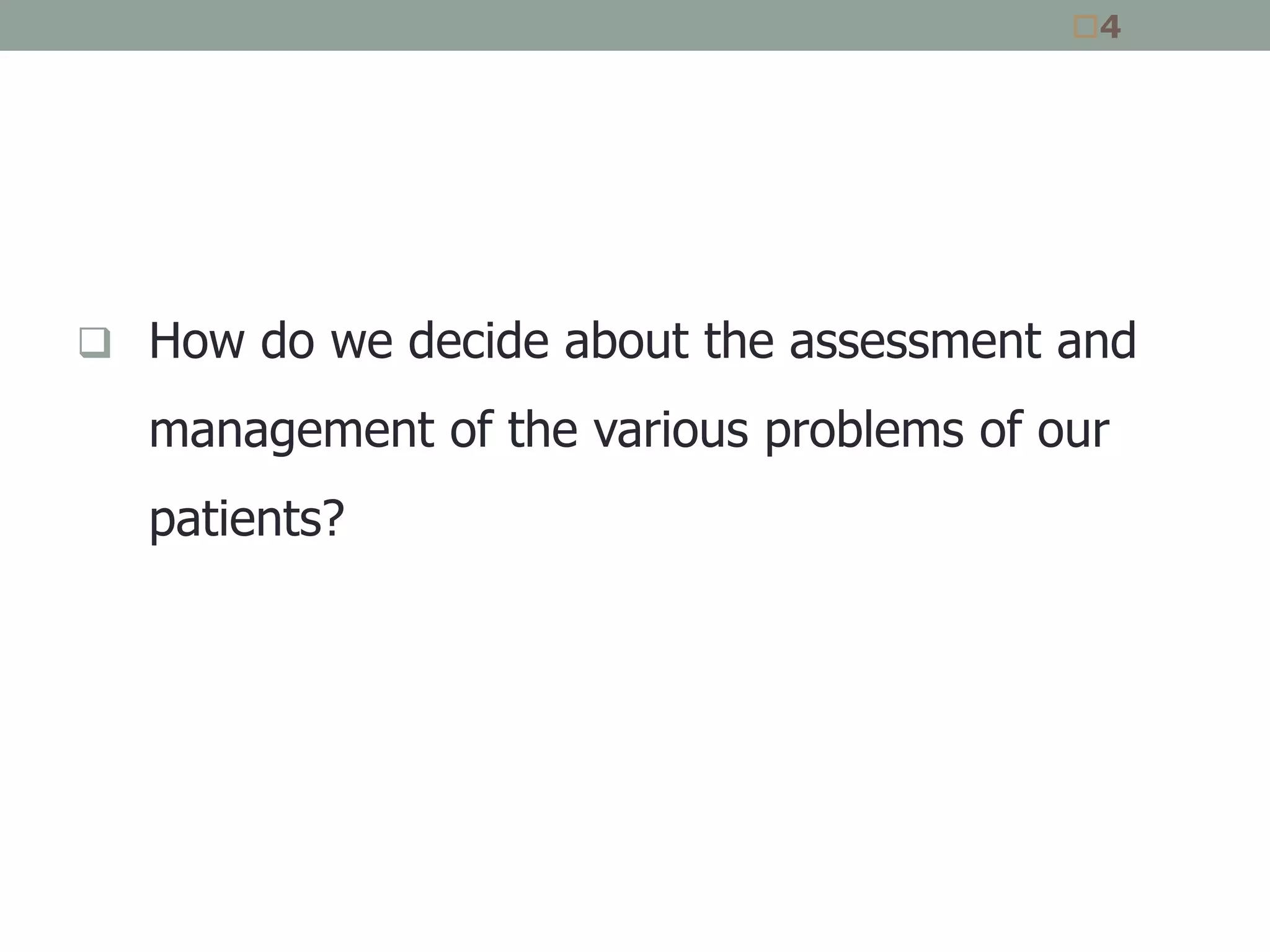 Clinical reasoning in physiotherapy | PPTX