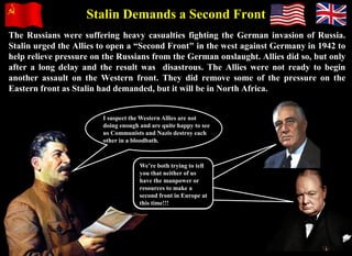 Major Events of WWII [power point] 1942 43 | PPT