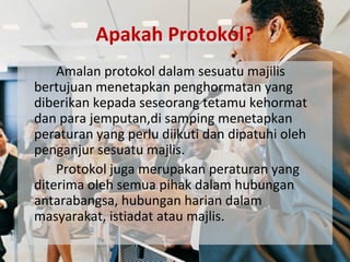 9. protokol ucapan | PPT