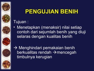 9. pengujian-benih | PPT