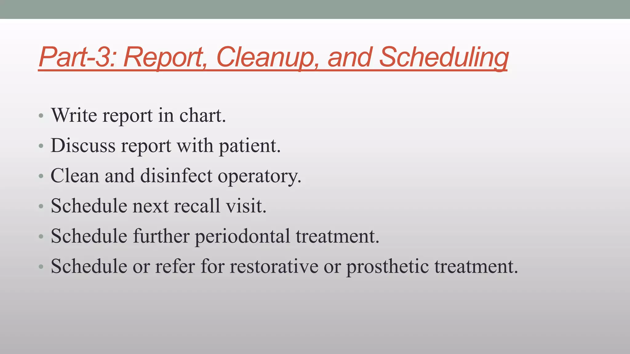 Supportive Periodontal Therapy | PPSX