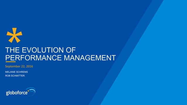 The Evolution of Performance Management | PDF | Web Conferencing ...
