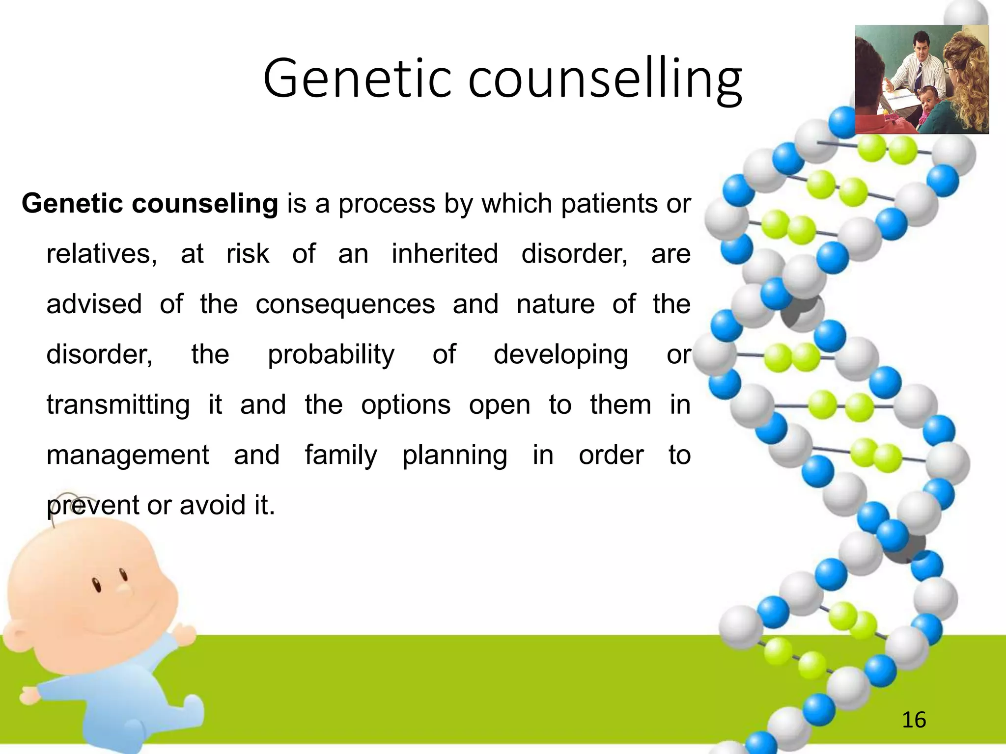 9.genetic counselling | PPTX