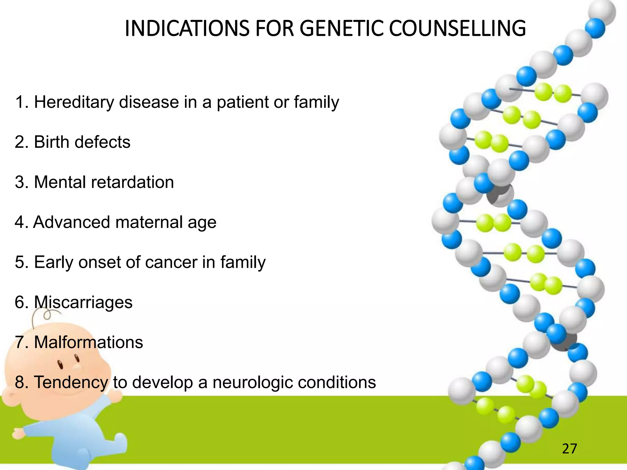9.genetic counselling | PPTX