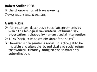 9. man vis avis gender. villanueva, klanrenze | PPT