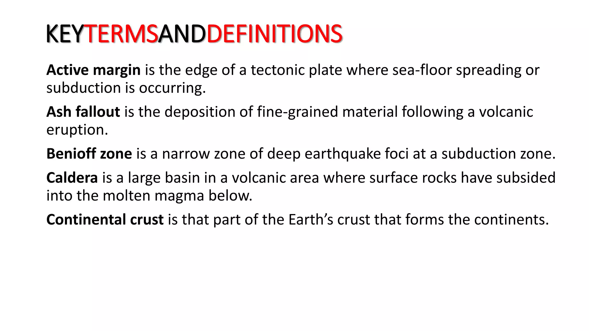 CAMBRIDGE GEOGRAPHY A2 REVISION - HAZARDOUS ENVIRONMENTS RESULTING FROM ...