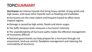 CAMBRIDGE GEOGRAPHY A2 REVISION - HAZARDOUS ENVIRONMENTS RESULTING FROM ...