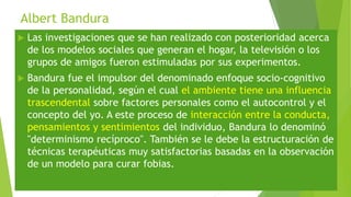 Tecnicas conductuales de Modelado y teoria del aprendizaje social | PDF