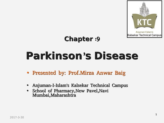pathophysiology of parkinsons disease | PDF | Physical Therapy | Wellness
