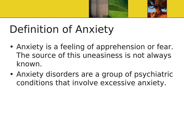 Pathophysiology of anxiety | PDF | Brain and Nervous System Disorders ...