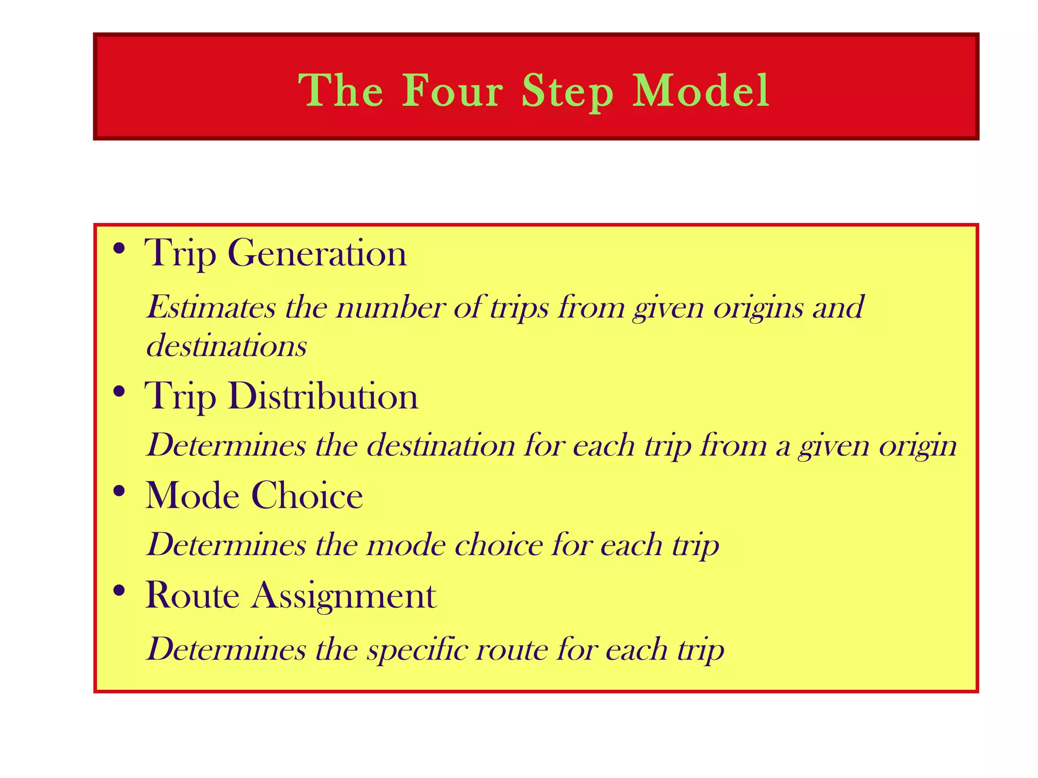 Trip generation | PPT