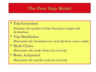 Trip generation | PPT