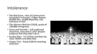 9. america in the 1920s | PPTX