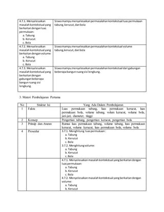 9.3.7 rpp bangun ruang sisi lengkung | DOCX