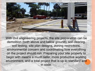 9. introduction to site preparation | PPTX
