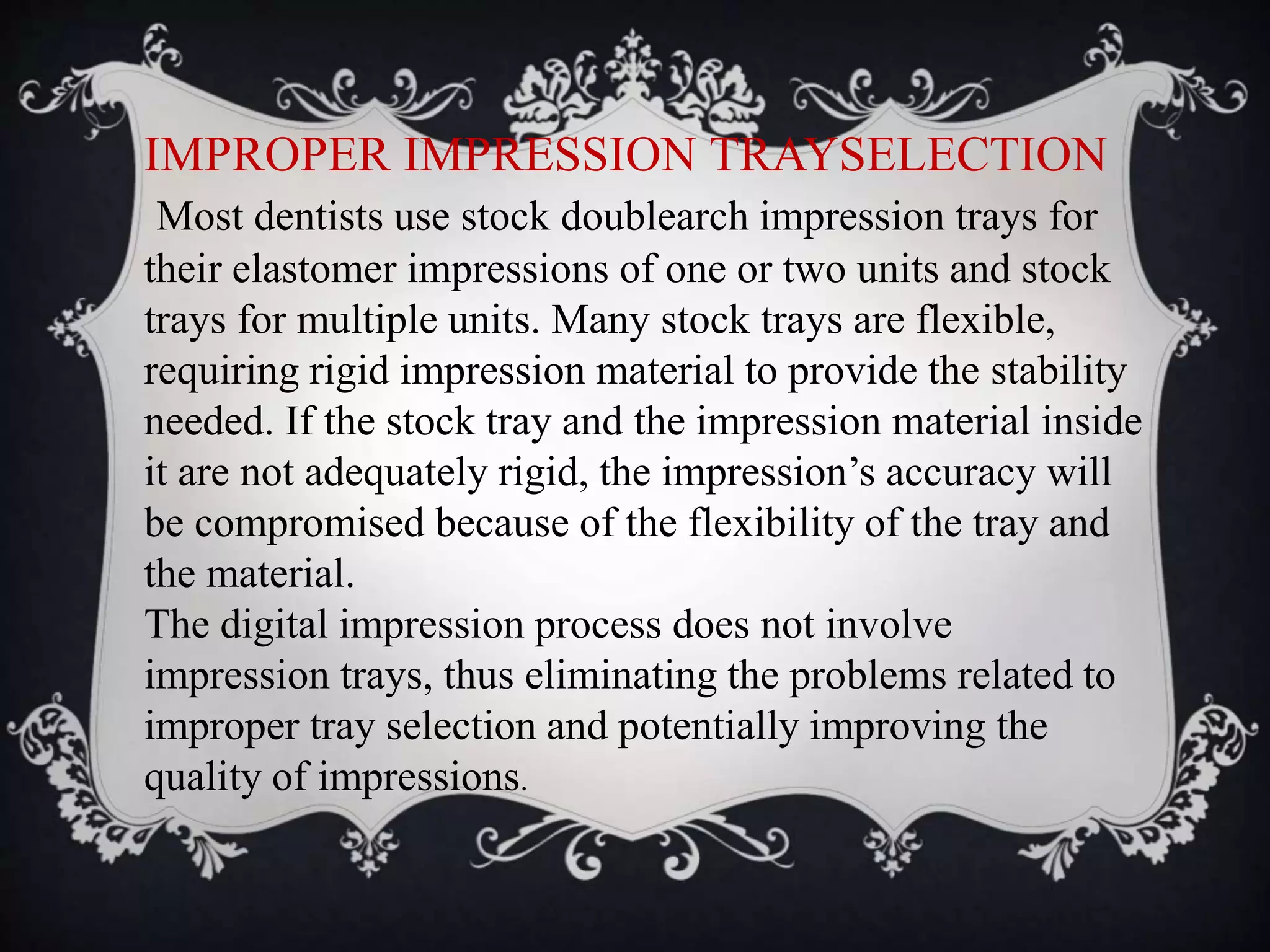 3D impressions in prosthodontics | PPTX