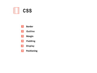 Web Design Course - Lecture 9 - Border, Padding and Margin, Display | PPTX