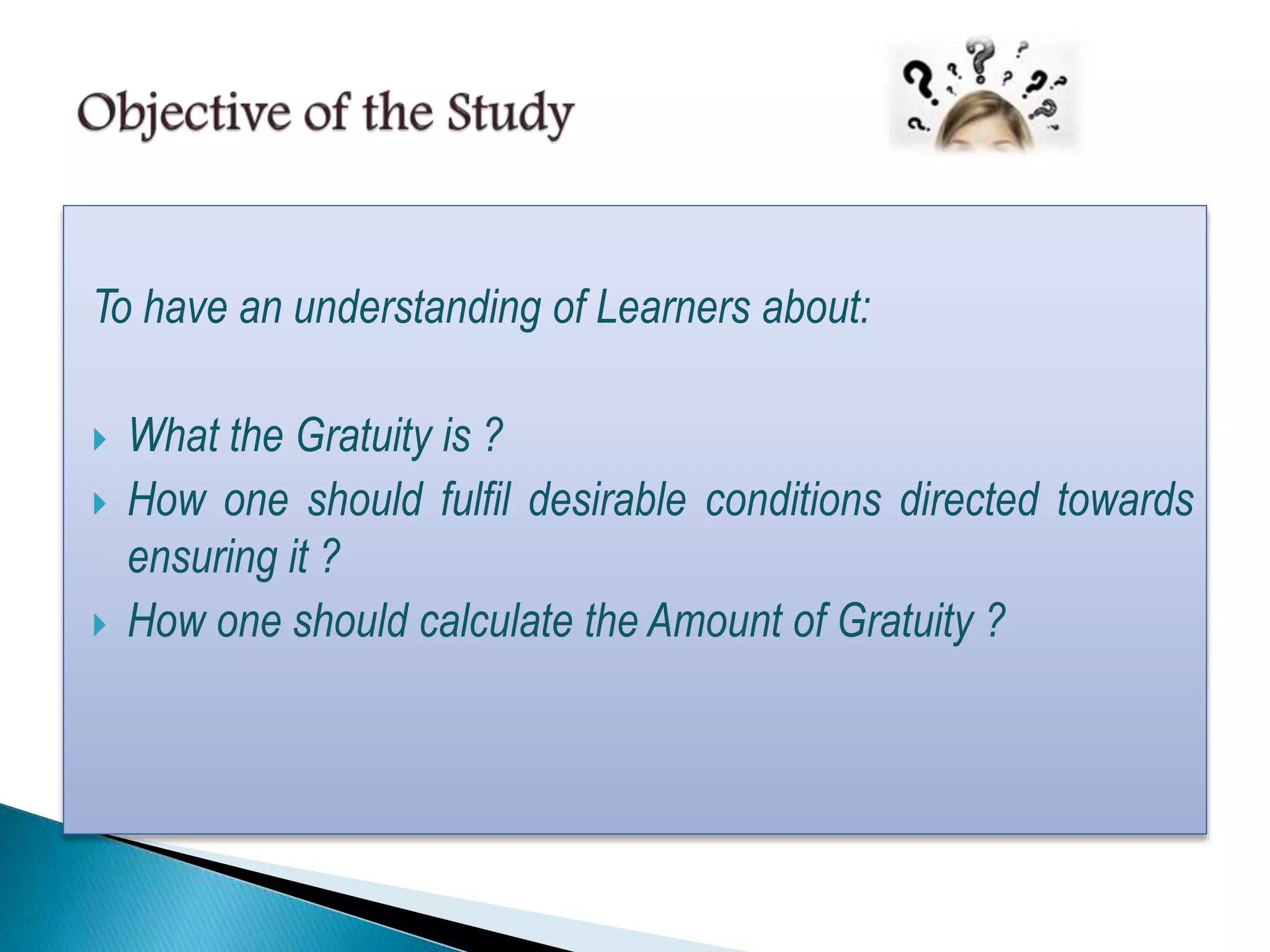 HOW TO CALCULATE GRATUITY??? | PPTX