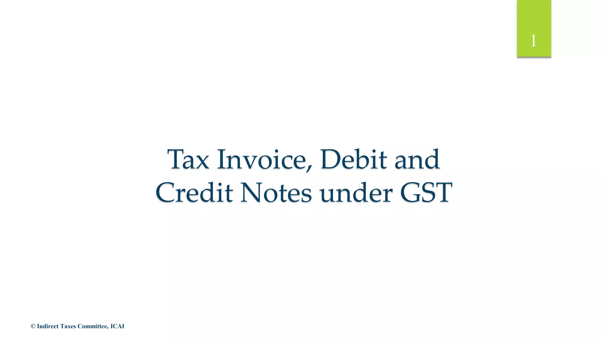 9.tax invoice-debit-and-credit-note | PPTX