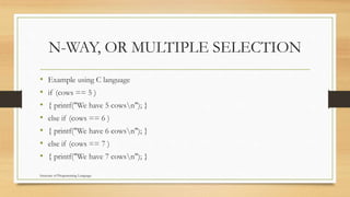 9. control statement | PPT