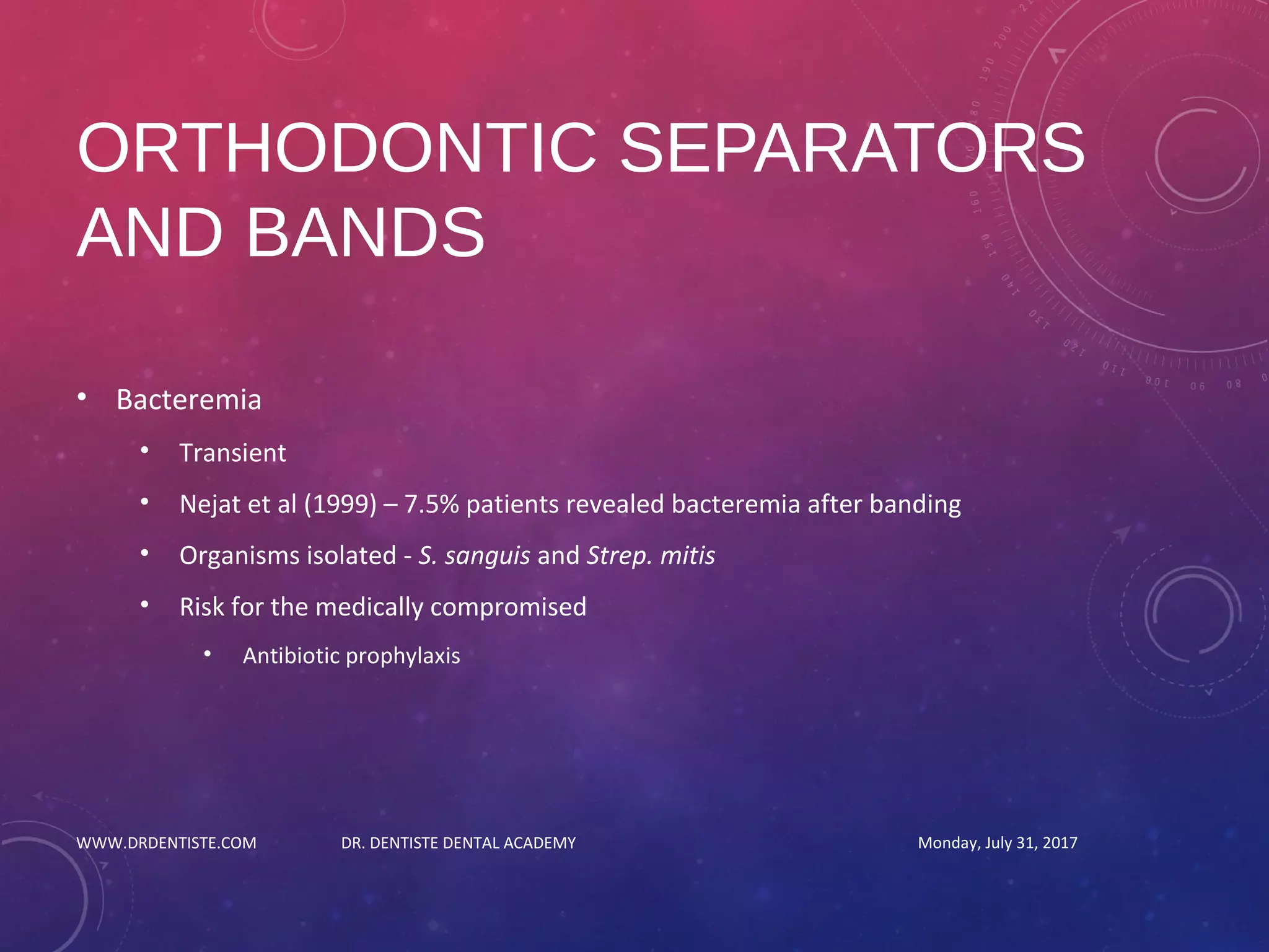 BANDING AND BONDING INN ORTHODONTICS | PPT