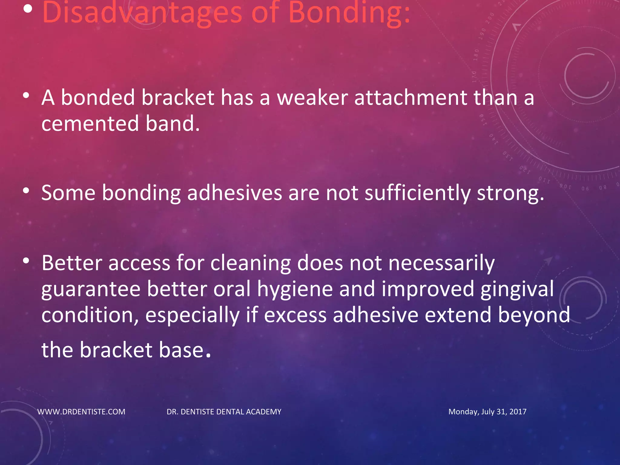 BANDING AND BONDING INN ORTHODONTICS | PPT