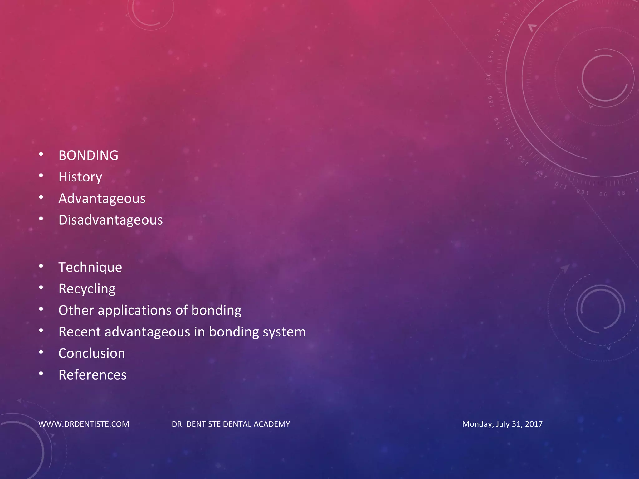 BANDING AND BONDING INN ORTHODONTICS | PPT