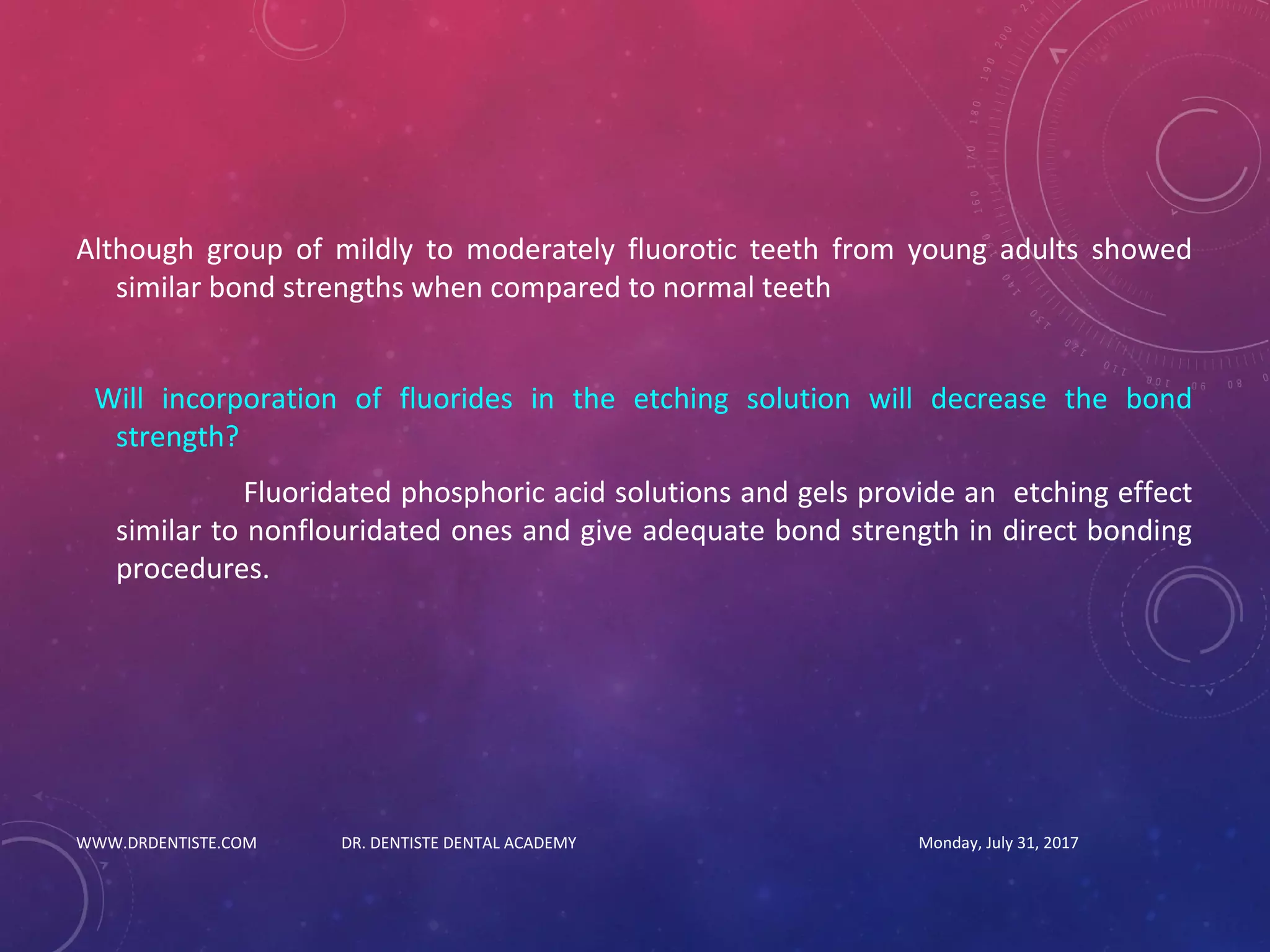 BANDING AND BONDING INN ORTHODONTICS | PPT