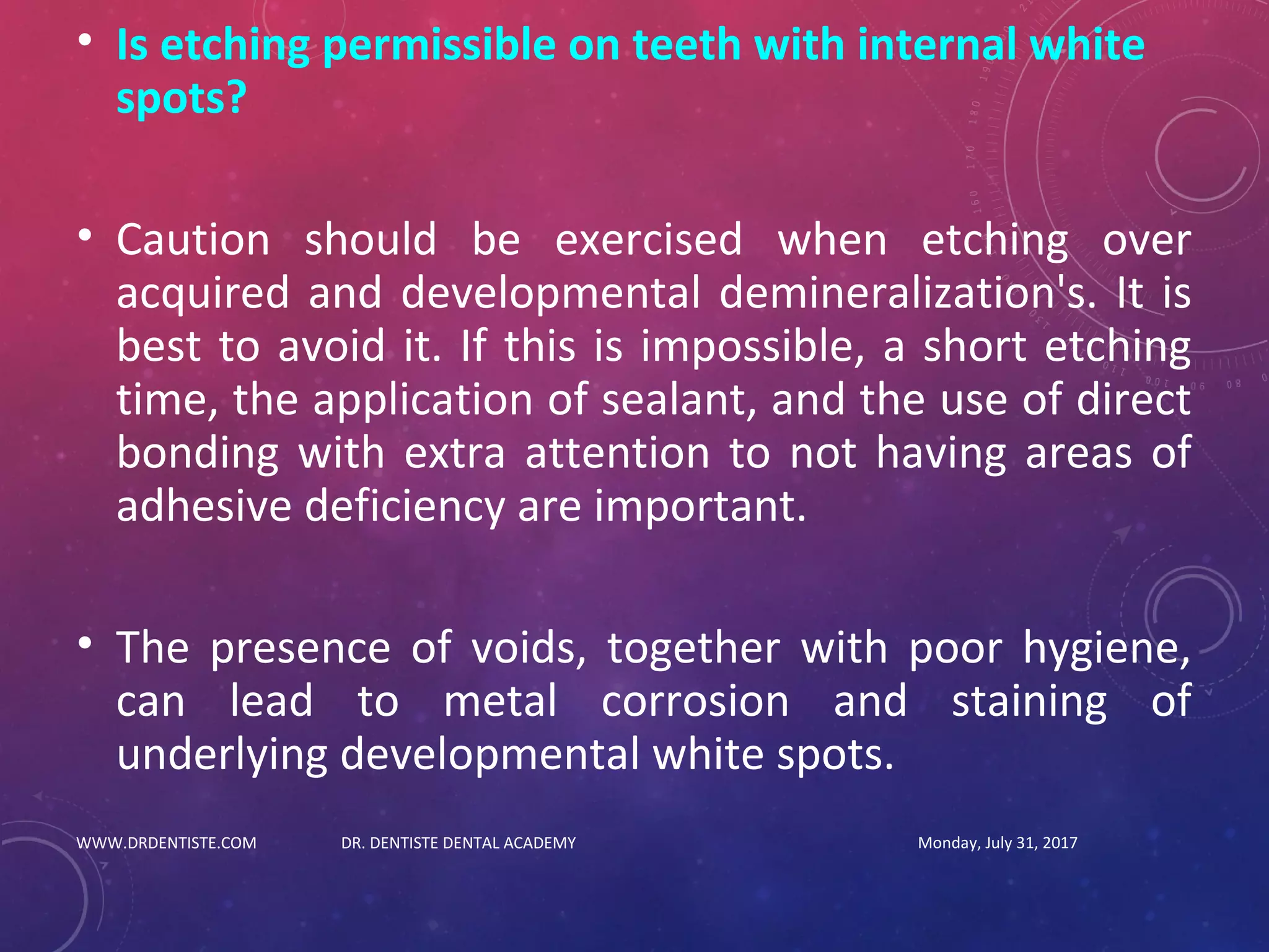 BANDING AND BONDING INN ORTHODONTICS | PPT