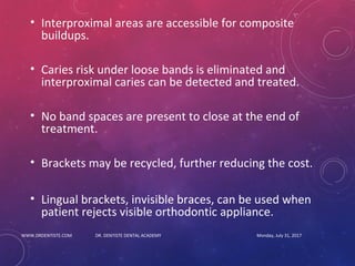 BANDING AND BONDING INN ORTHODONTICS | PPT