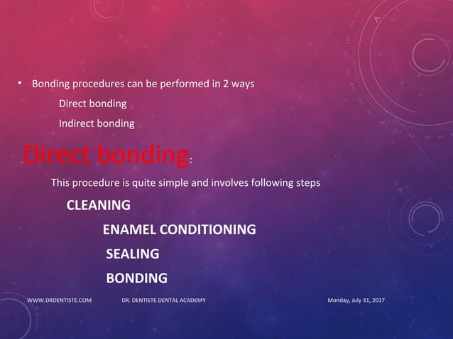 BANDING AND BONDING INN ORTHODONTICS | PPT | Oral care | Personal Care