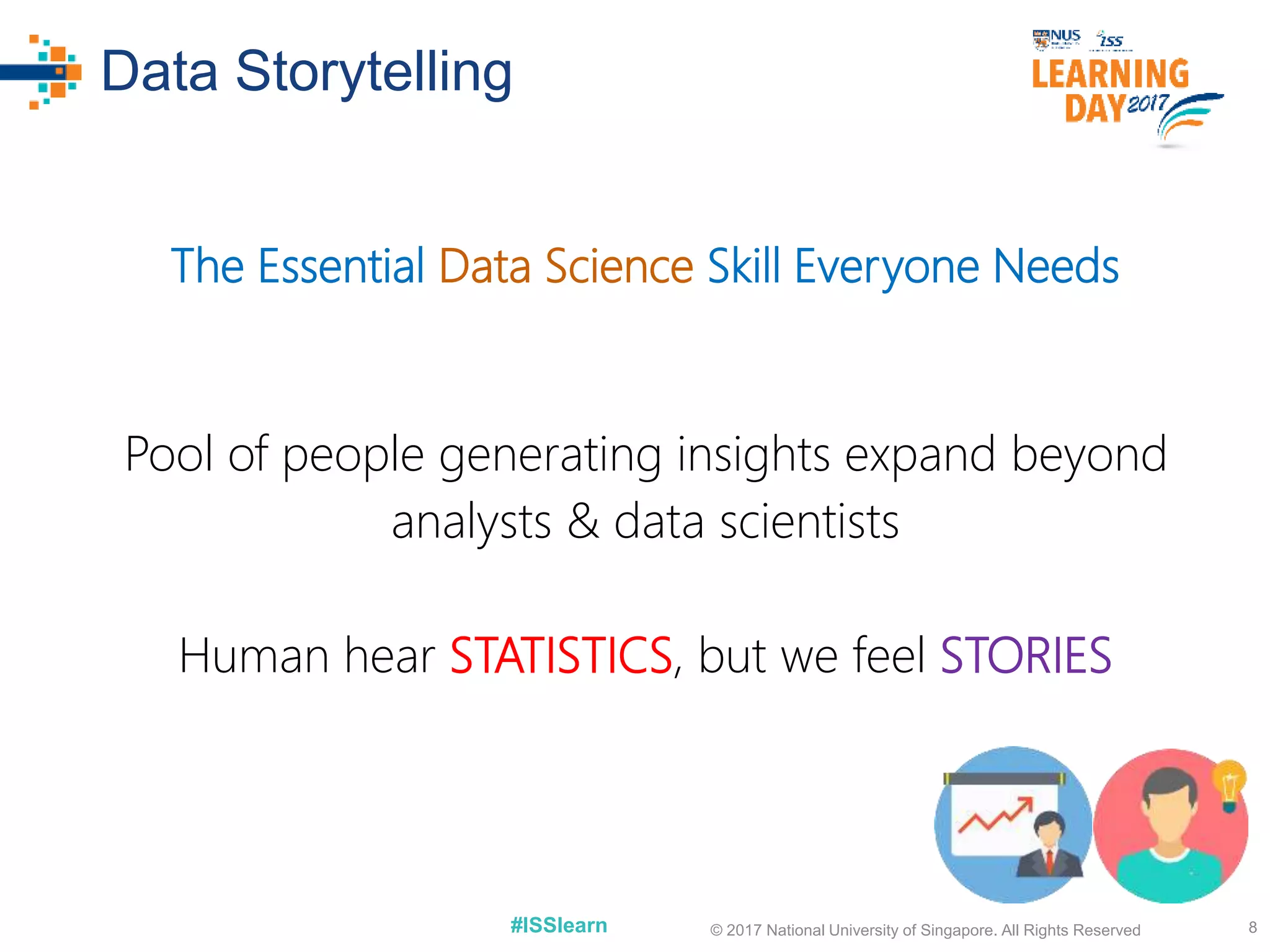 NUS-ISS Learning Day 2017 - Data Visualisation & Storytelling with (Geo)Dashboard, (Geo ...