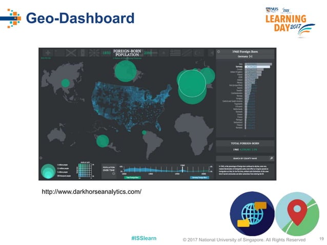 NUS-ISS Learning Day 2017 - Data Visualisation & Storytelling with (Geo ...