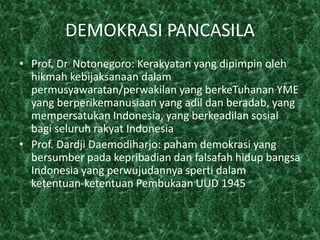 9.pelaksanaan demokrasi di indonesia | PPTX