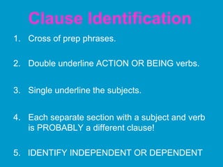 9. phrases and clauses | PPT