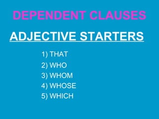 9. phrases and clauses | PPT